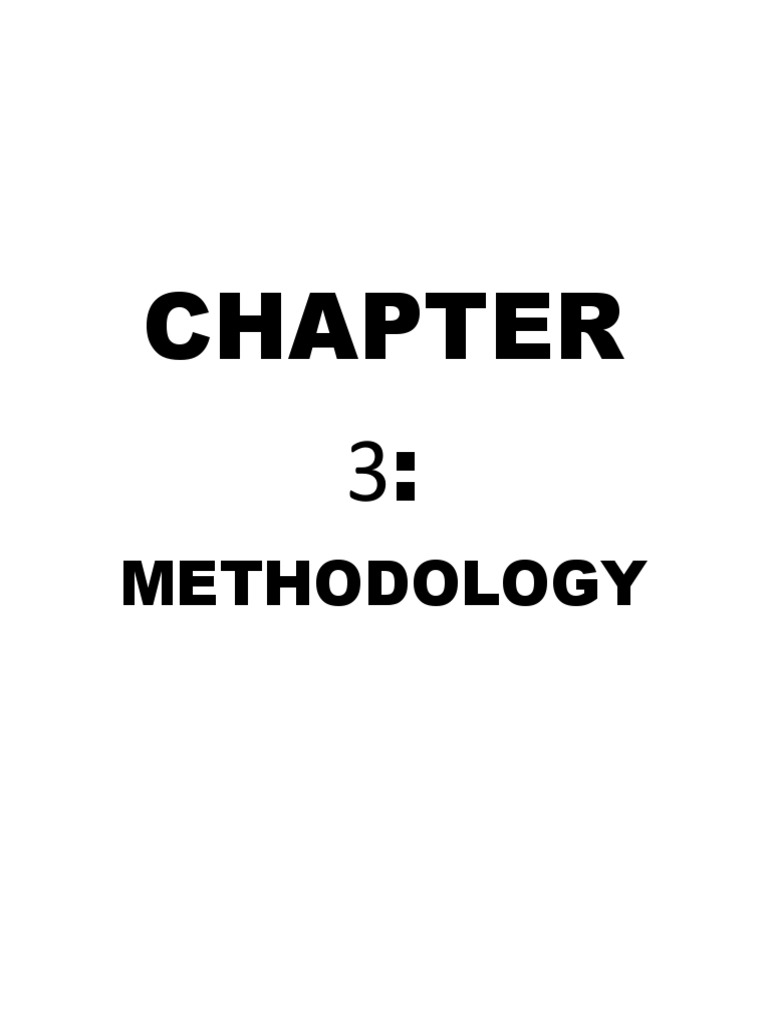 CHAPTER-3 Research | PDF | Survey Methodology | Methodology