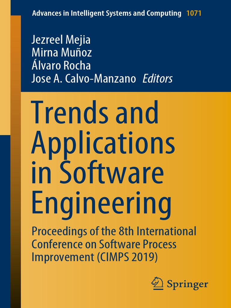 Trends and Applications in Software Engineering: Jezreel Mejia Mirna ...