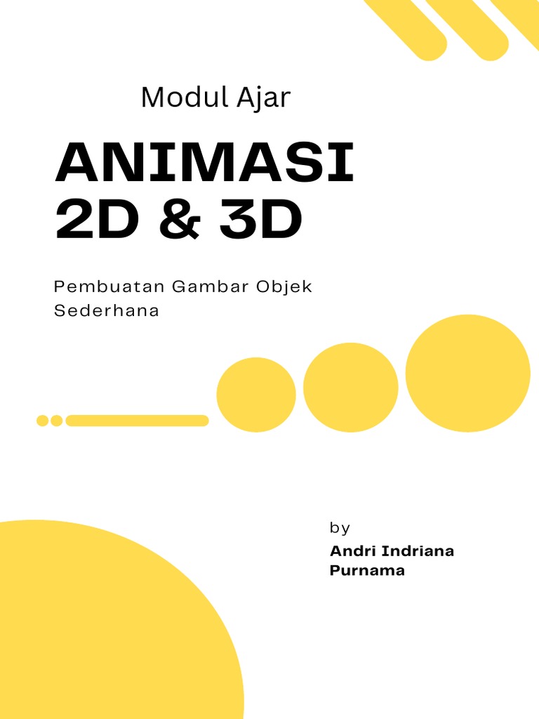 Animasi 2D & 3D | PDF