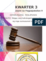 ESP9 Q1M1.2 Layuning NG Lipunan Kabutihang Panlahat | PDF
