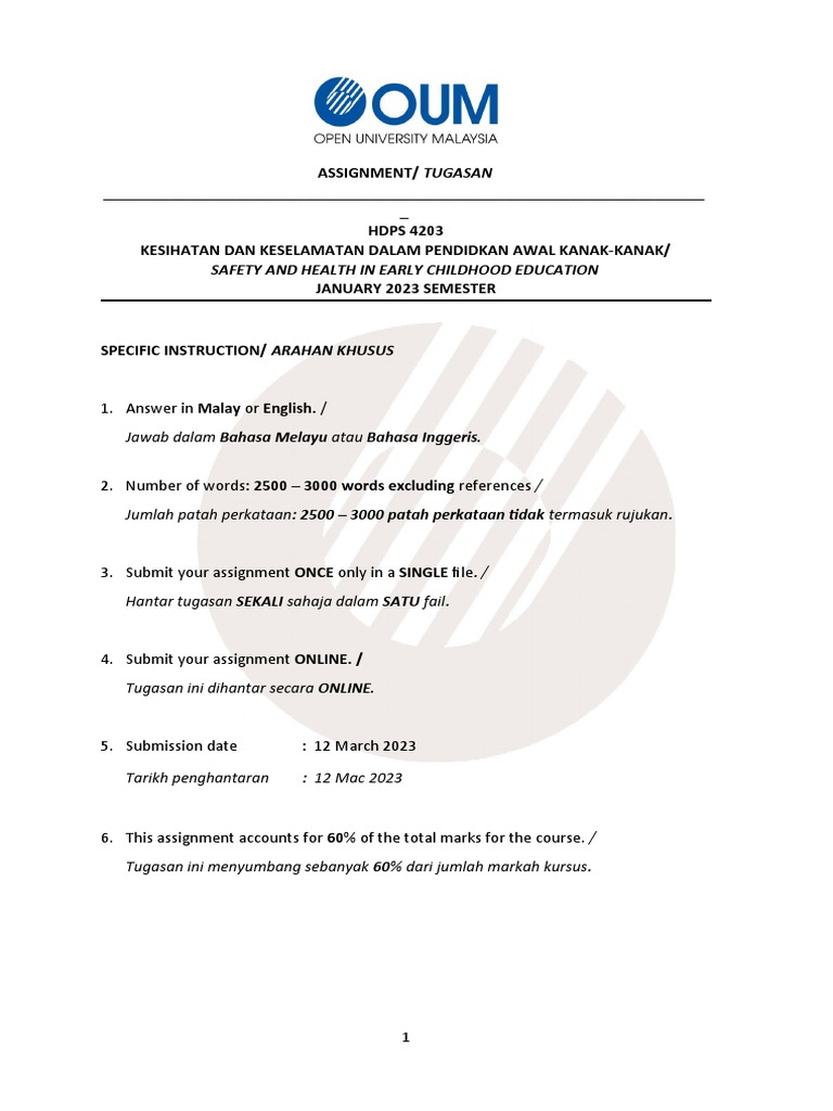 HDPS 4203 Soalan | PDF