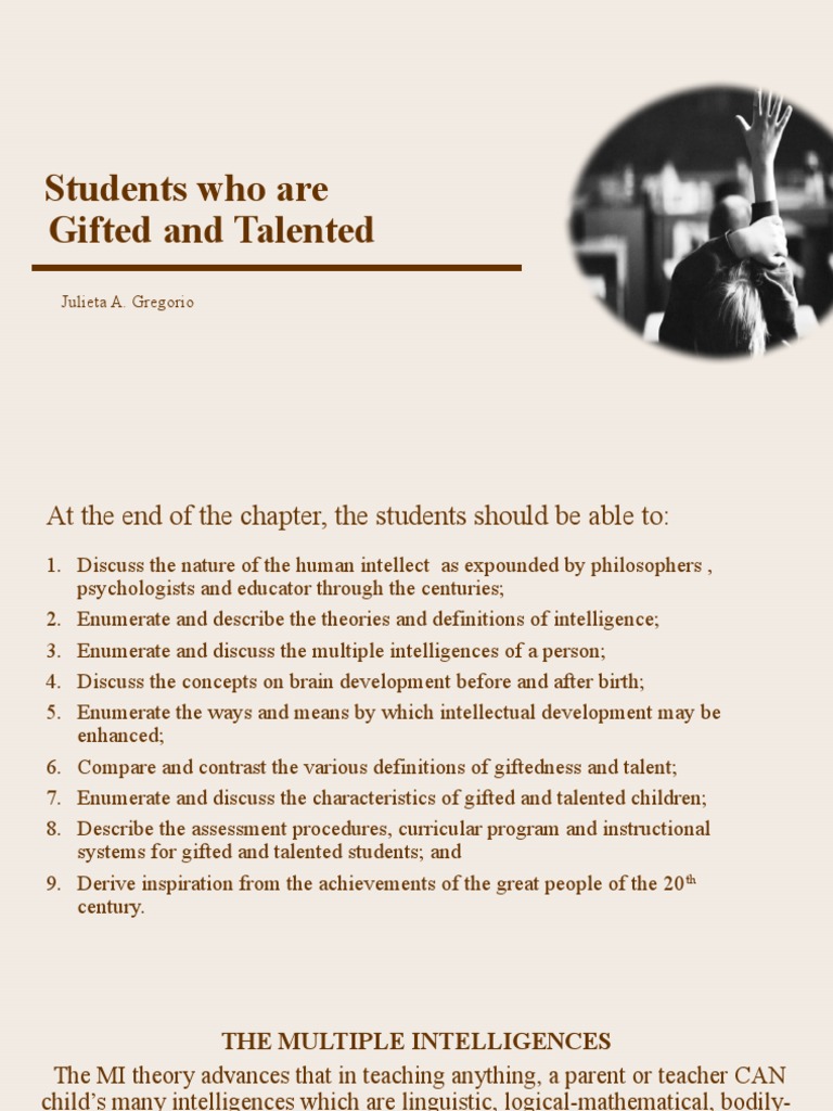 QUIOCHO | PDF | Intellectual Giftedness | Intelligence