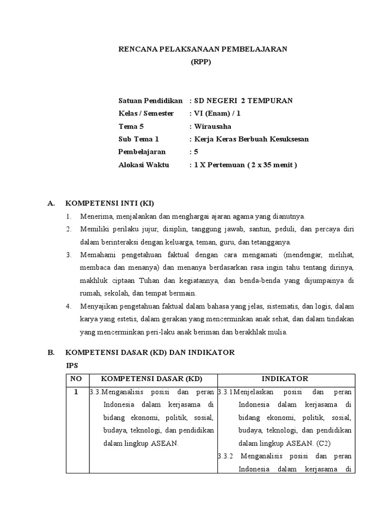 RPP 2 Nurma Fix | PDF