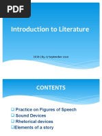 HUMSS-CNF Quarter 1, MODULE 2 - The Literary Elements | PDF | Poetry | Narration