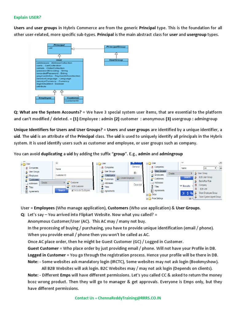 9 Hybris Users | PDF | Password | User (Computing)