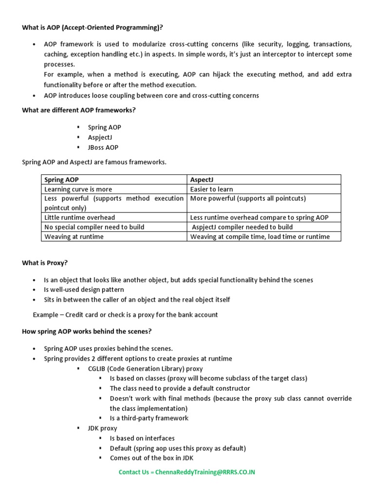 10 Hybris Spring AOP | PDF | Method (Computer Programming) | Spring Framework