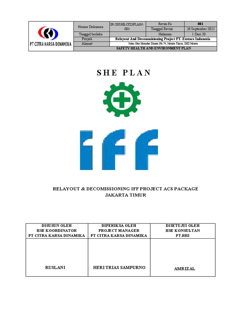 She Plan Iff Otista | PDF