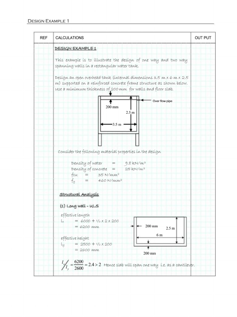 Design Water Tank - PDF | PDF | Business | Technology & Engineering