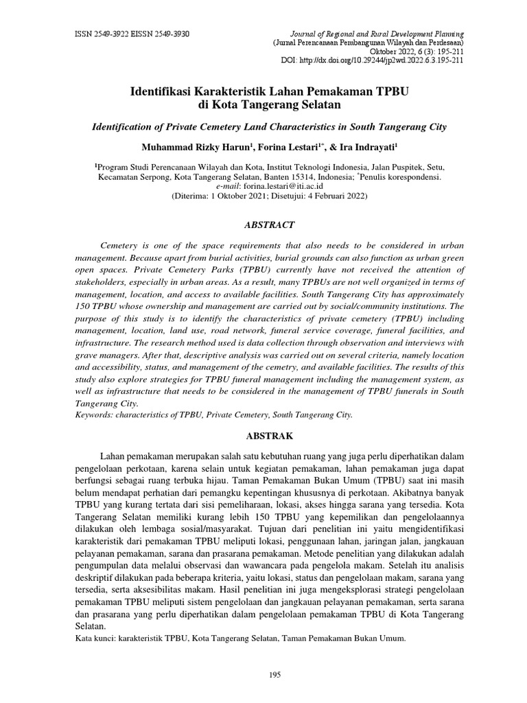 37833-Article Text-192312-1-10-20221019 | PDF | Commemoration ...