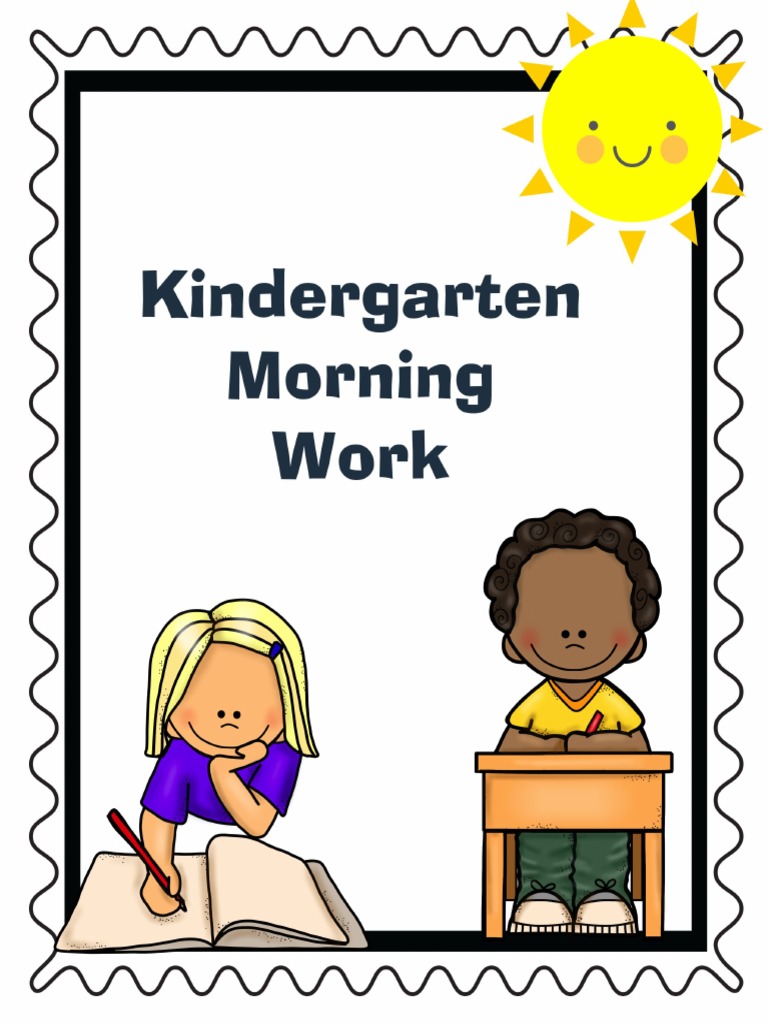 Kindergarten Morning Work PDF | PDF
