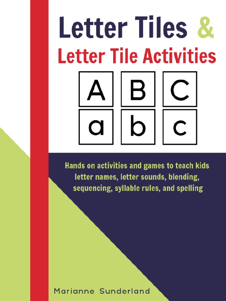 Letter Tiles and Activities | PDF | Word | Alphabet