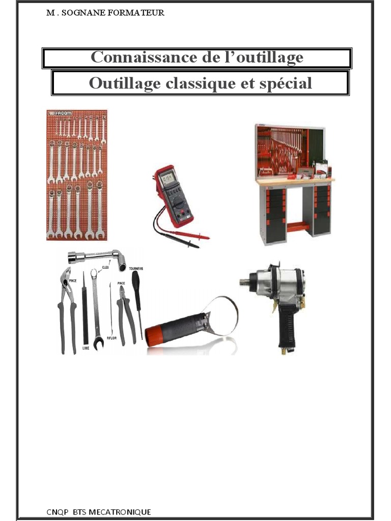 Guide de l'Outillage Mécanique | PDF | Outils | Biens manufacturés