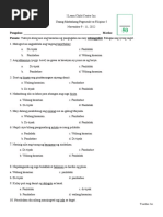 Lantay Pahambing Pasukdol Grade5 Worksheet | PDF