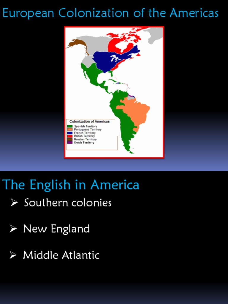 English Colonization Overview | PDF | Travel | History
