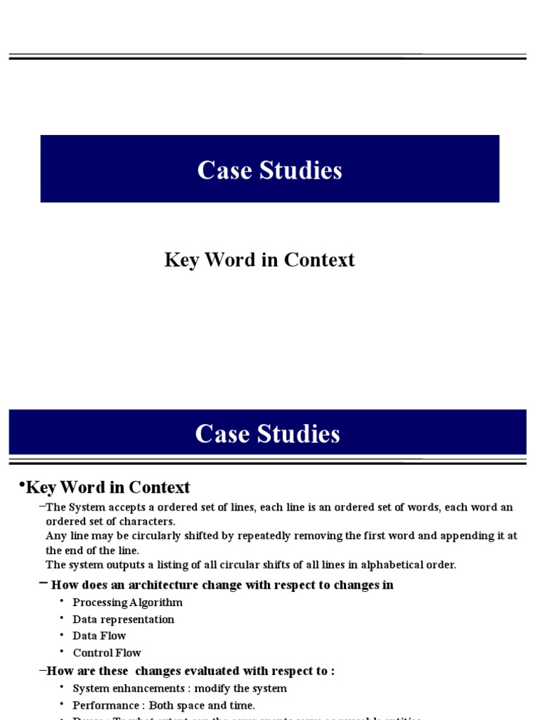 SA UnitII Case Studies | PDF | Input/Output | Feedback