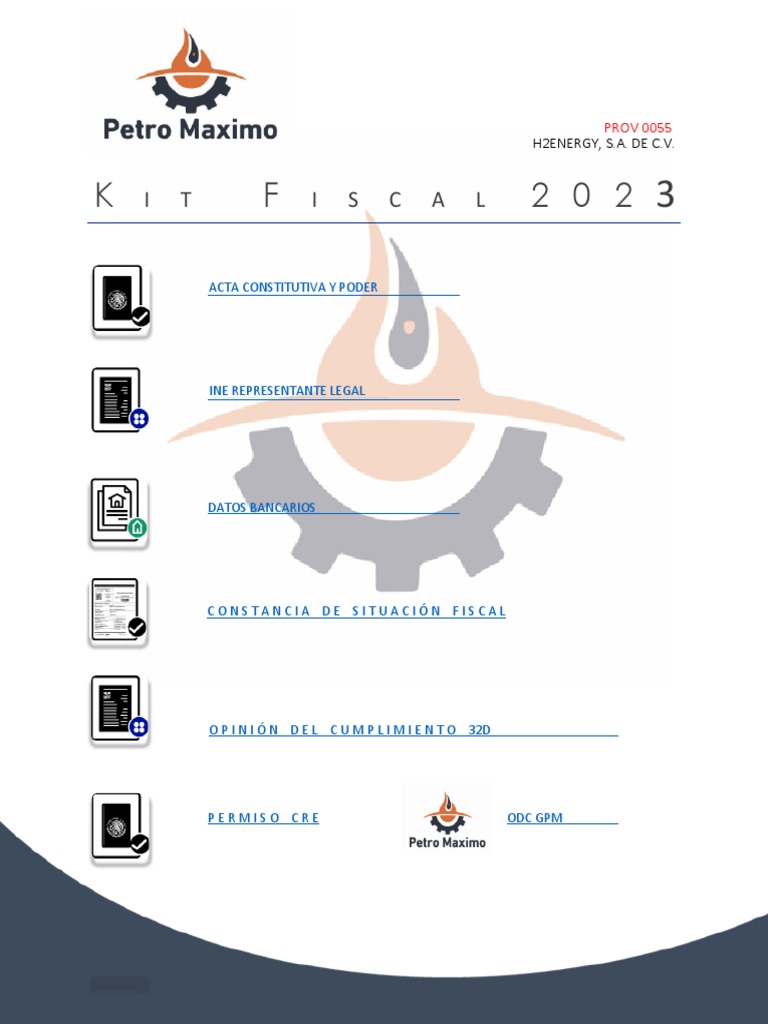 Kit Fiscal H2energy 2023 o | PDF