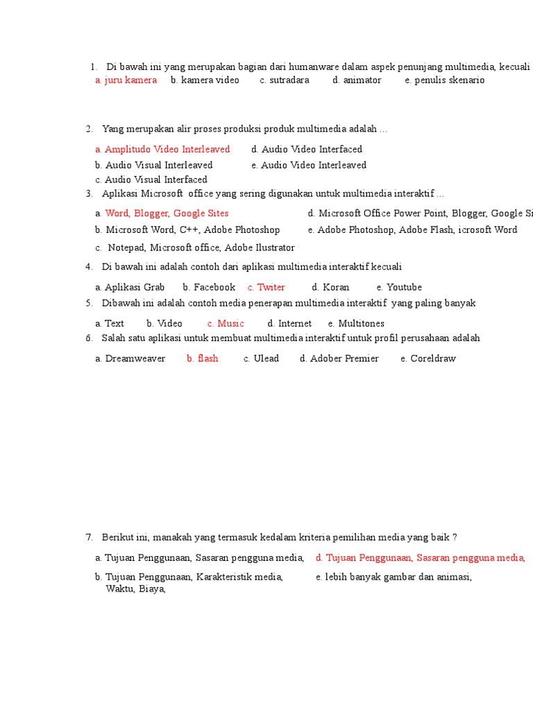 Us (Soal Lilik) | PDF