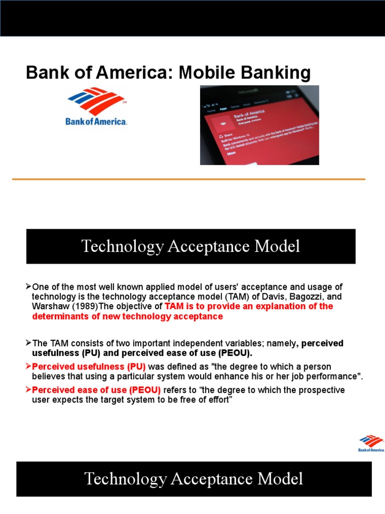 Bank of America On Mobile Banking | PDF | Banks | Bank Of America
