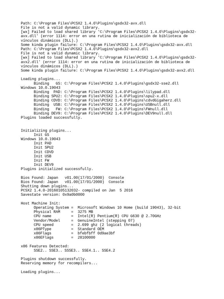 Emu Log | PDF | Library (Computing) | Device Driver