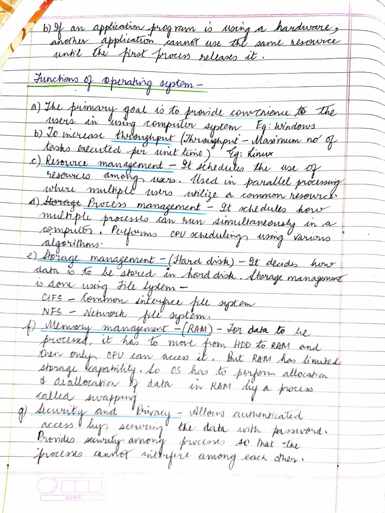 Software Notes | PDF