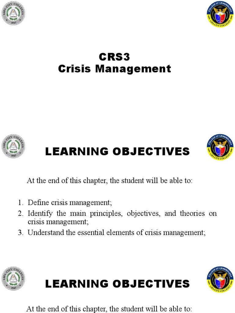 Hostage Crisis Management Essentials | PDF | Crisis Management | Hostage
