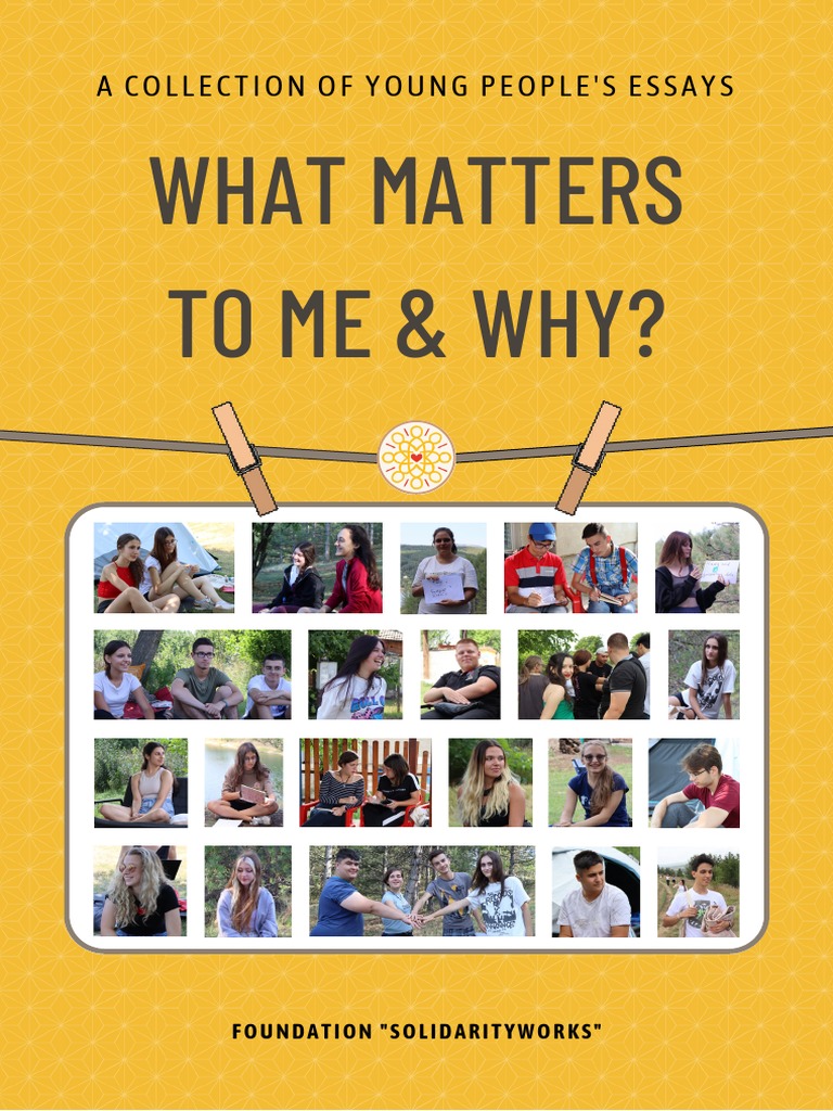 What Matters To Me & Why | PDF | Teachers | Experience