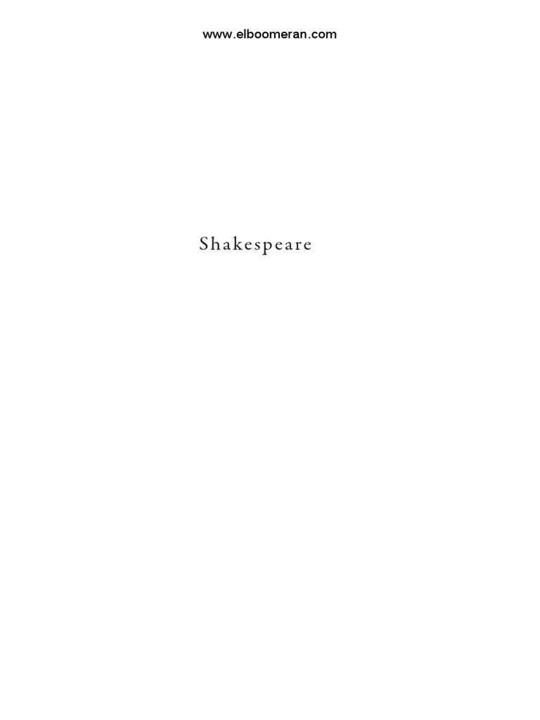 Herder, Johann G. Shakespeare (1773, 2022) | PDF | William Shakespeare ...