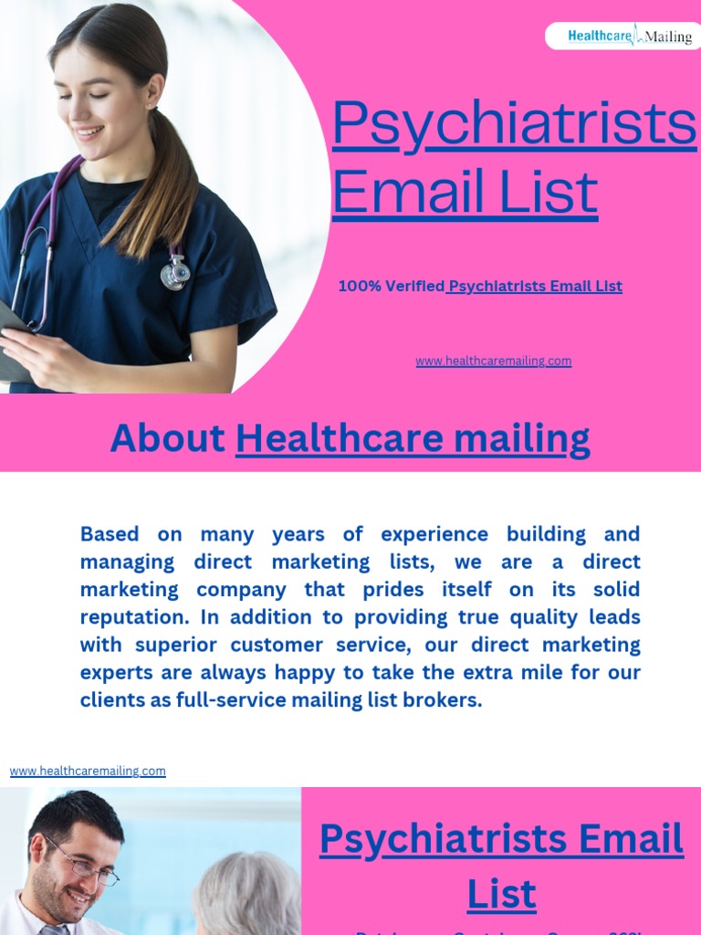Psychiatrists Email List | PDF