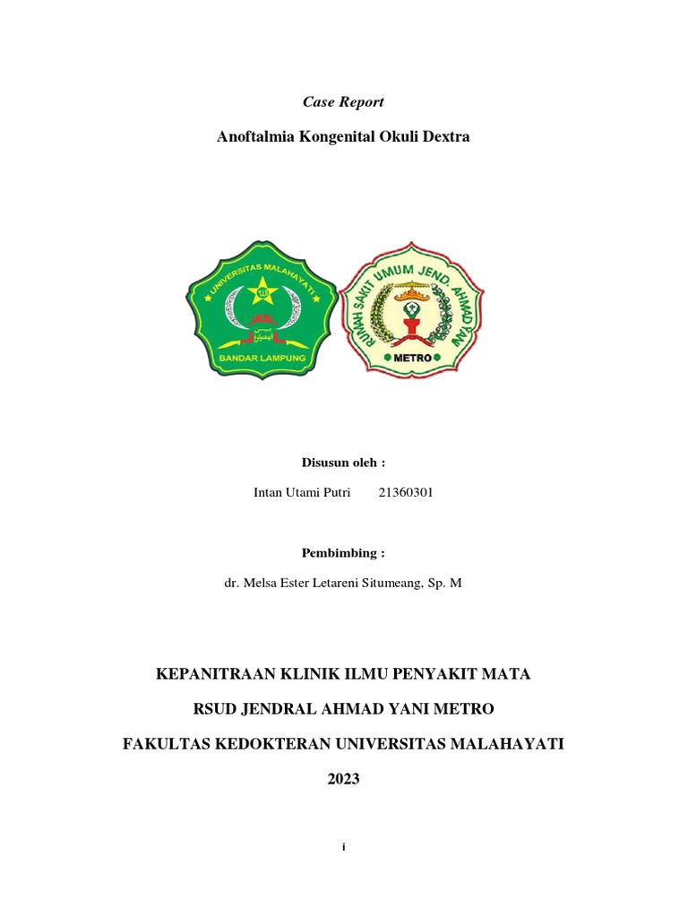 Case Report Intan Mata | PDF