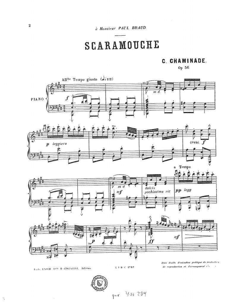 Scaramouche Op. 56 | PDF