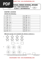 CBSE Class 2 Maths Practice Worksheets (124) - Shapes | PDF | Shape ...