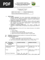 Semi-Detailed Lesson Plan in Mathematics 7: Grade & Section Quarter ...
