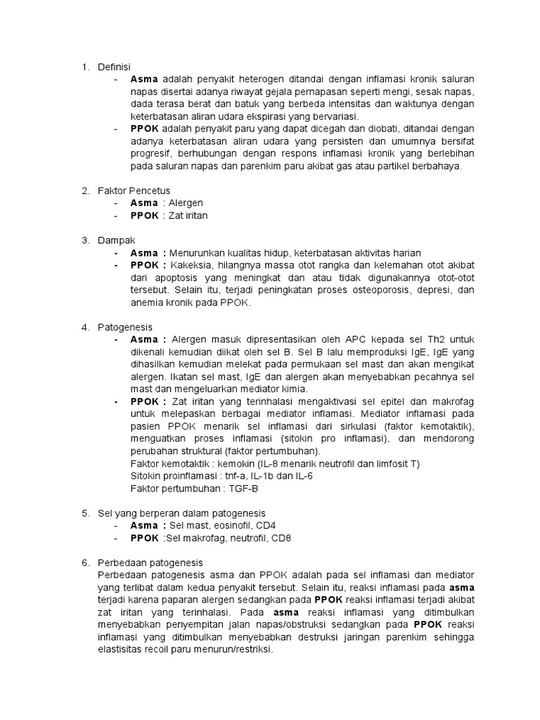 Asma PPOK | PDF
