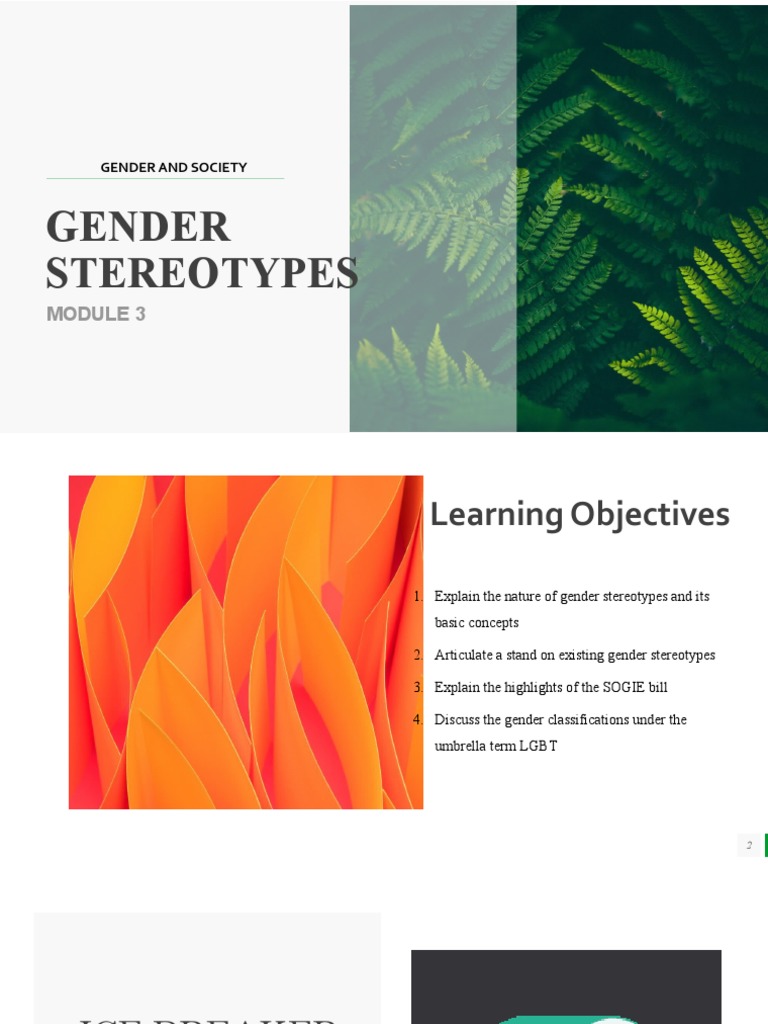 Module 3 | PDF | Gender | Gender Studies