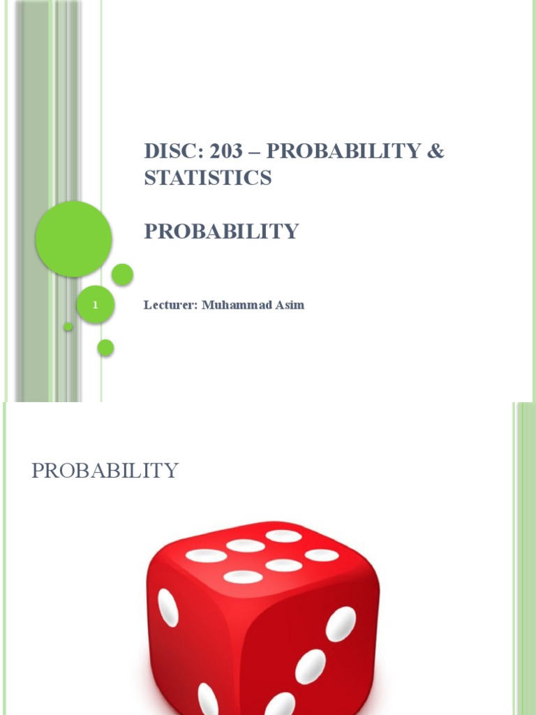 Understanding Probability: Key Concepts and Examples | PDF ...