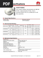 AVI LTE 9115 Datasheet 1.5 - A4 | PDF | Wi Fi | I Pv6