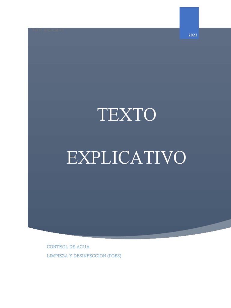 1 Informe Tema de Exposicion | PDF | Agua | Coagulación