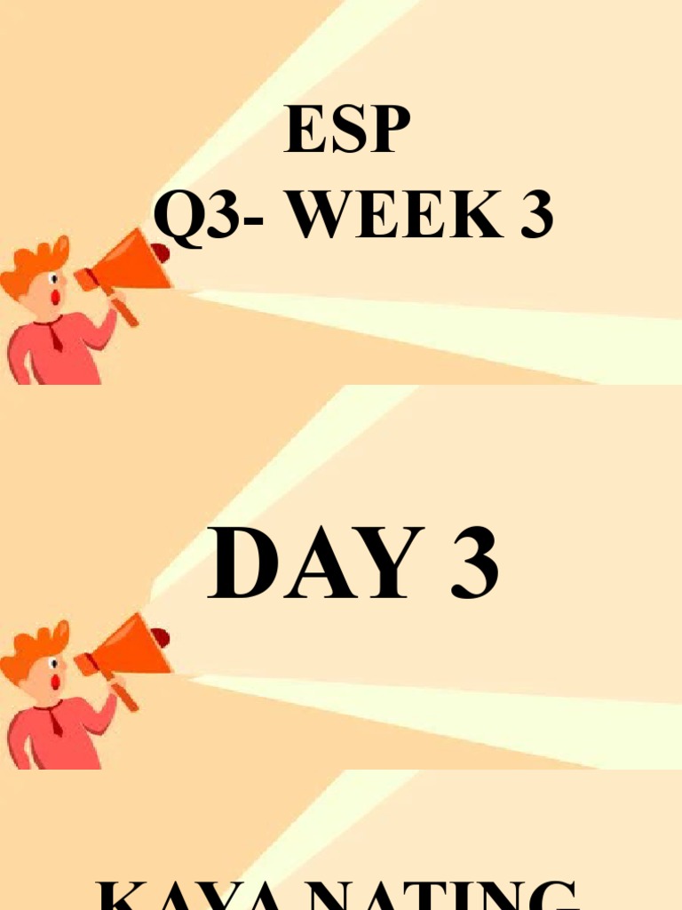 ESP Ppt. Q3 Week 3 Day 3 4 | PDF