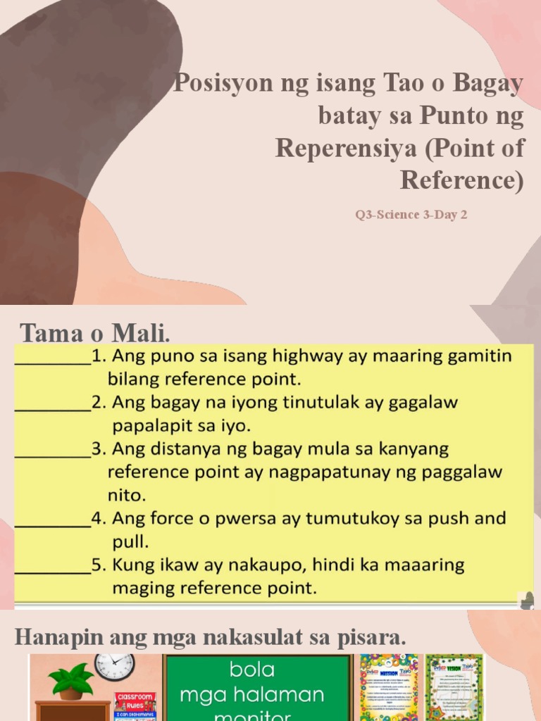 Q3-Science 3-Week 4-Day 2 | PDF