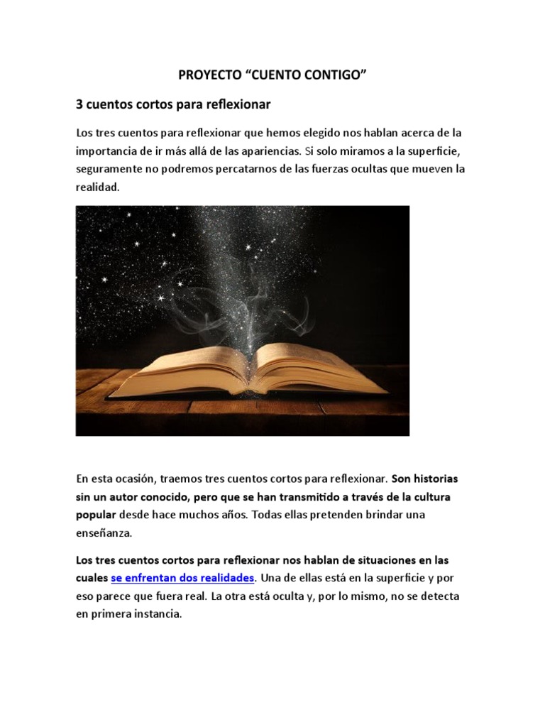 Proyecto Cuenta Conmigo | PDF