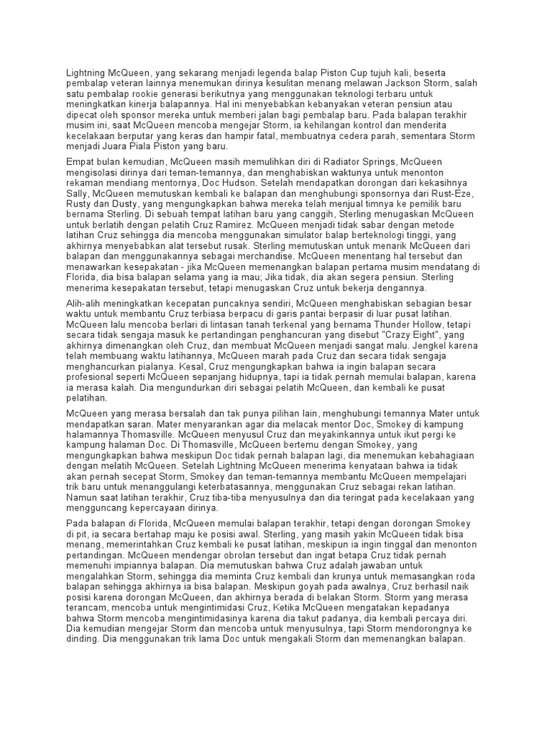 Lightning McQueen | PDF