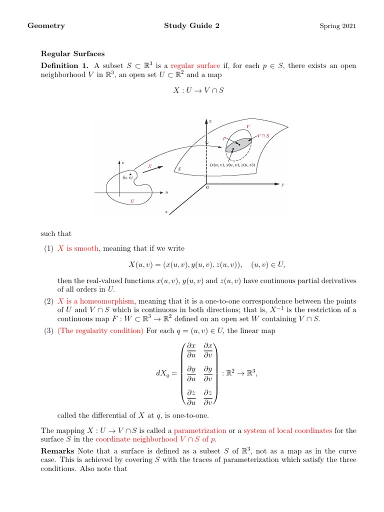 2021 Geometry Study Guide 2 PDF | PDF | Derivative | Function (Mathematics)