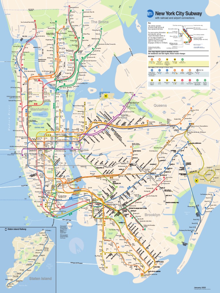 Subway Map PDF | PDF | Rapid Transit | Rail Transport