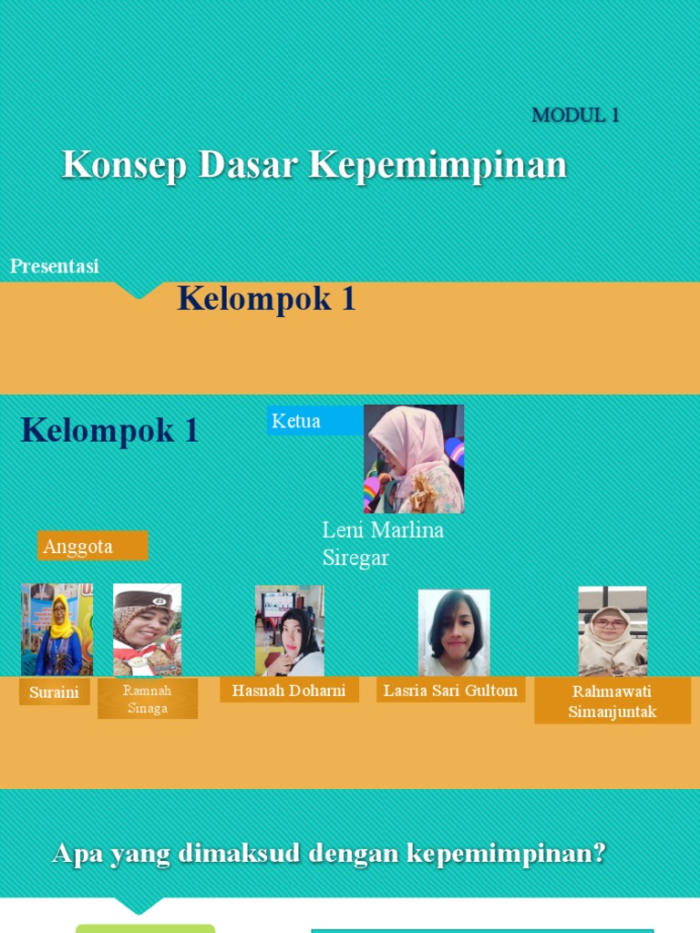 Presentasi Modul 1 | PDF