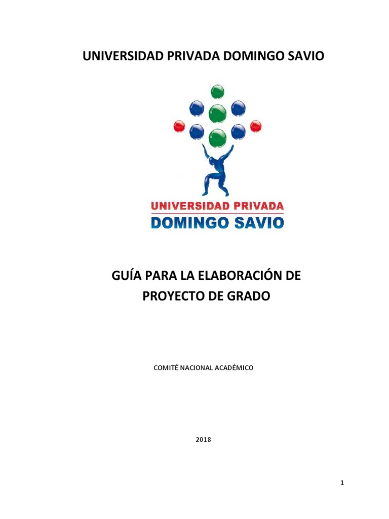 Guía de Proyectos de Grado UPDS | PDF | Teoría | Muestreo (Estadísticas)