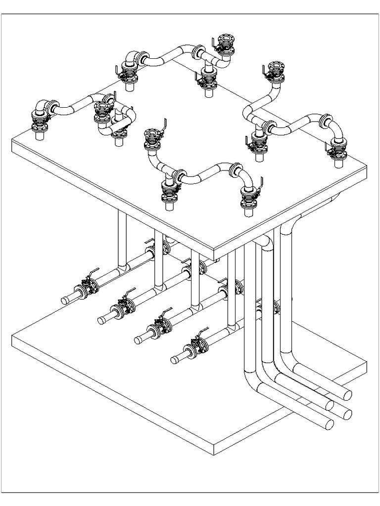 Gantry Pipe Lines PDF | PDF