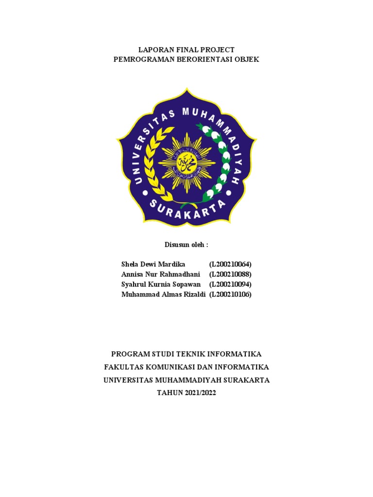 Laporan Final Project | PDF