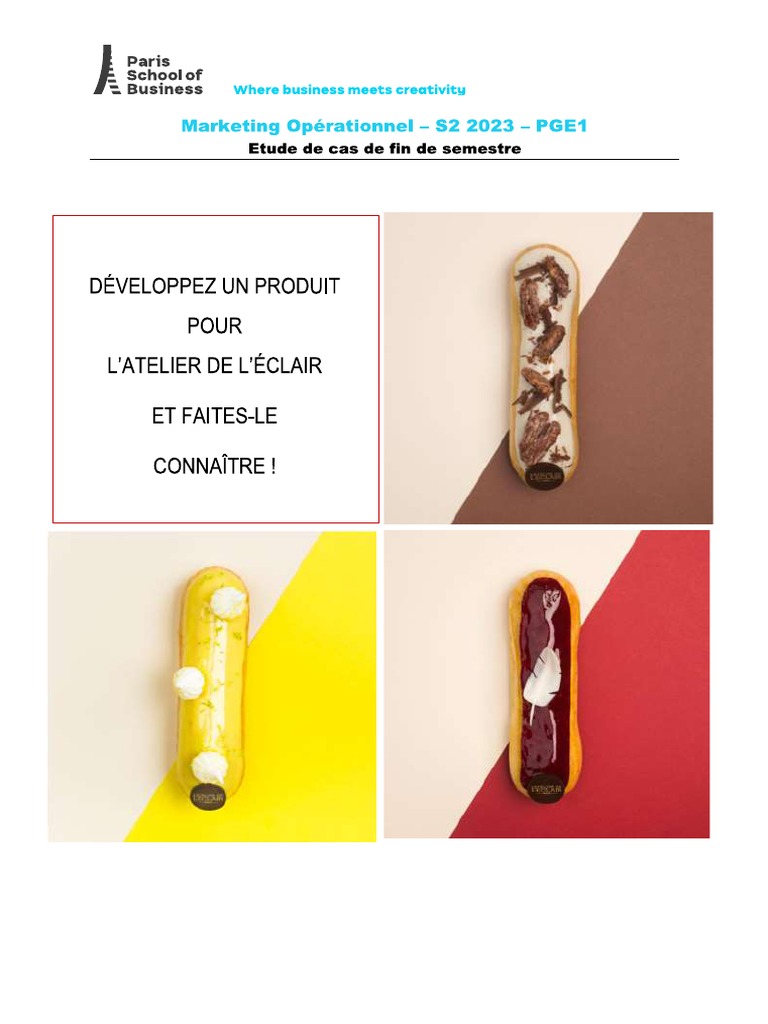 Atelier Éclair PDF | PDF