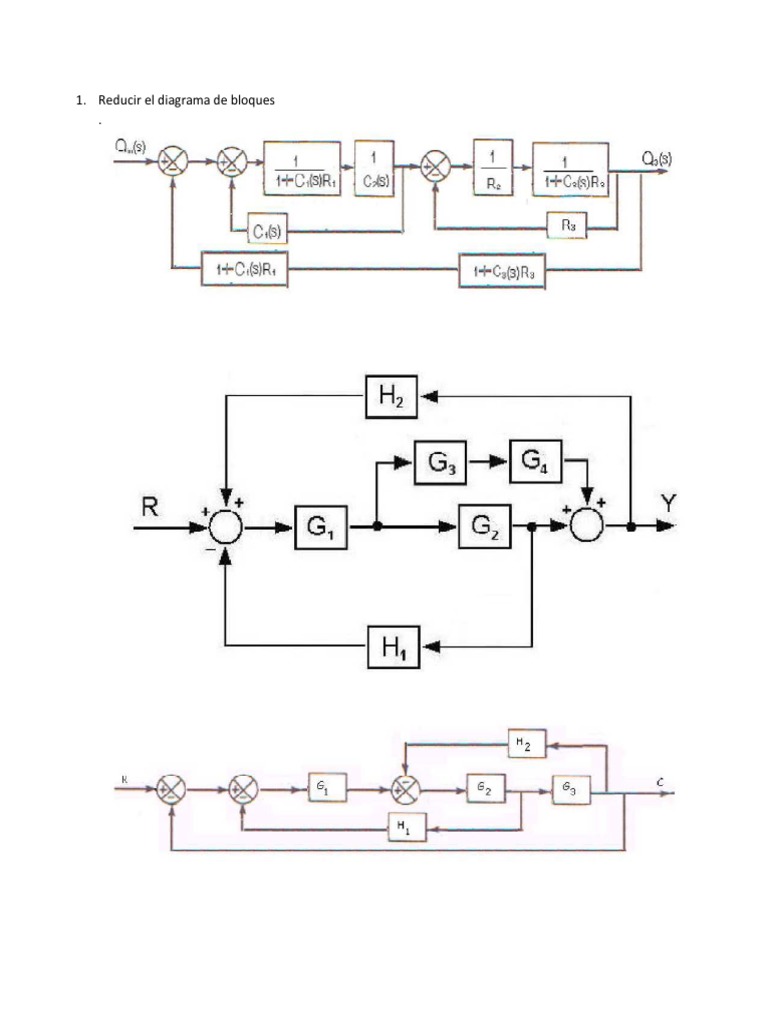 Diagrama de Bloques Trabajo Practico 1 | PDF