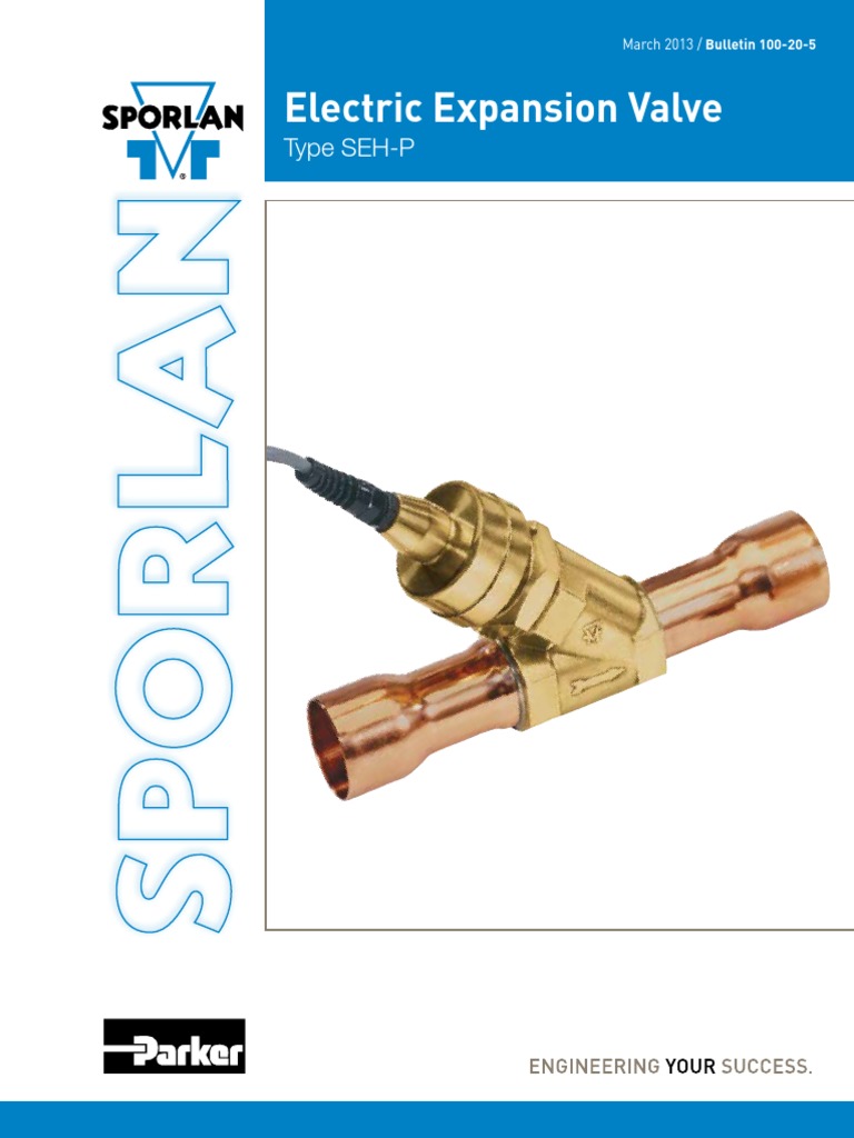 Sporlan SEH-P BULLETIN PDF | PDF | Electrical Engineering | Physical Sciences